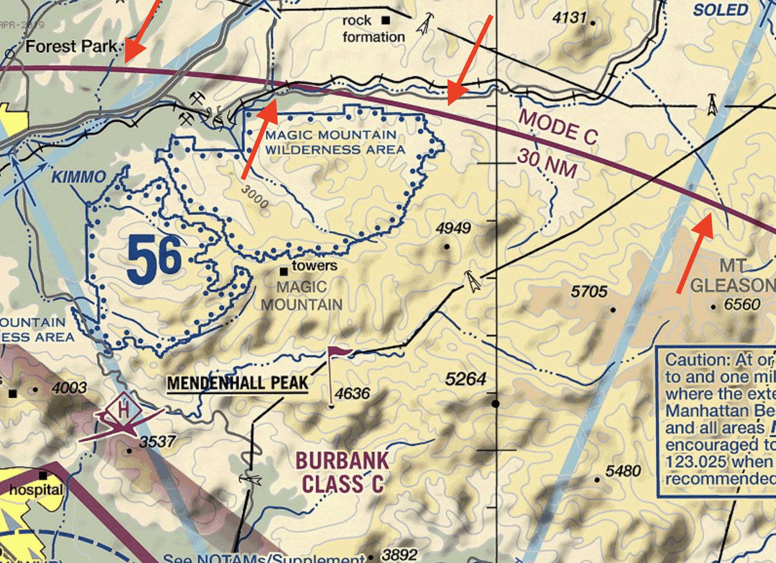 What does the Mode C / 30 NM circle on a Sectional Chart mean? - Drone ...