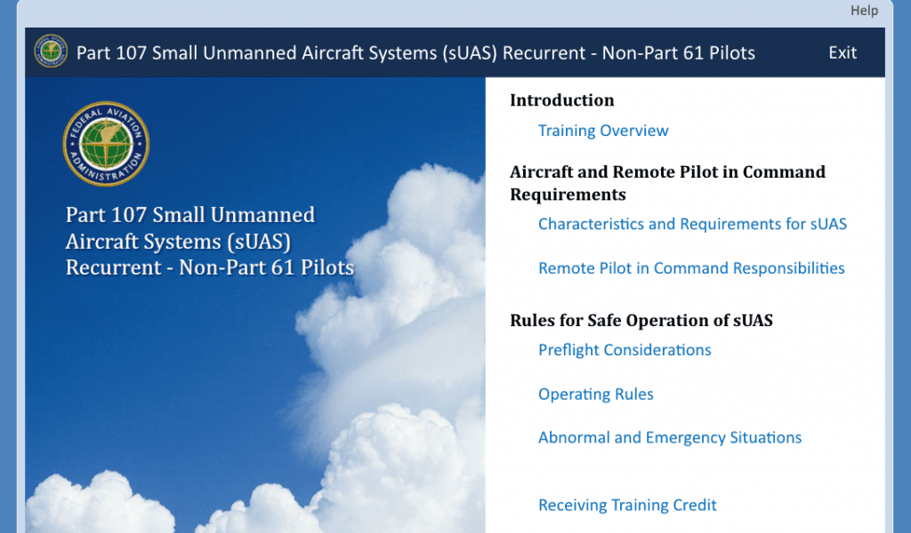 FAA Drone Pilot Recurrent Training & Testing | Drone Pilot Ground School